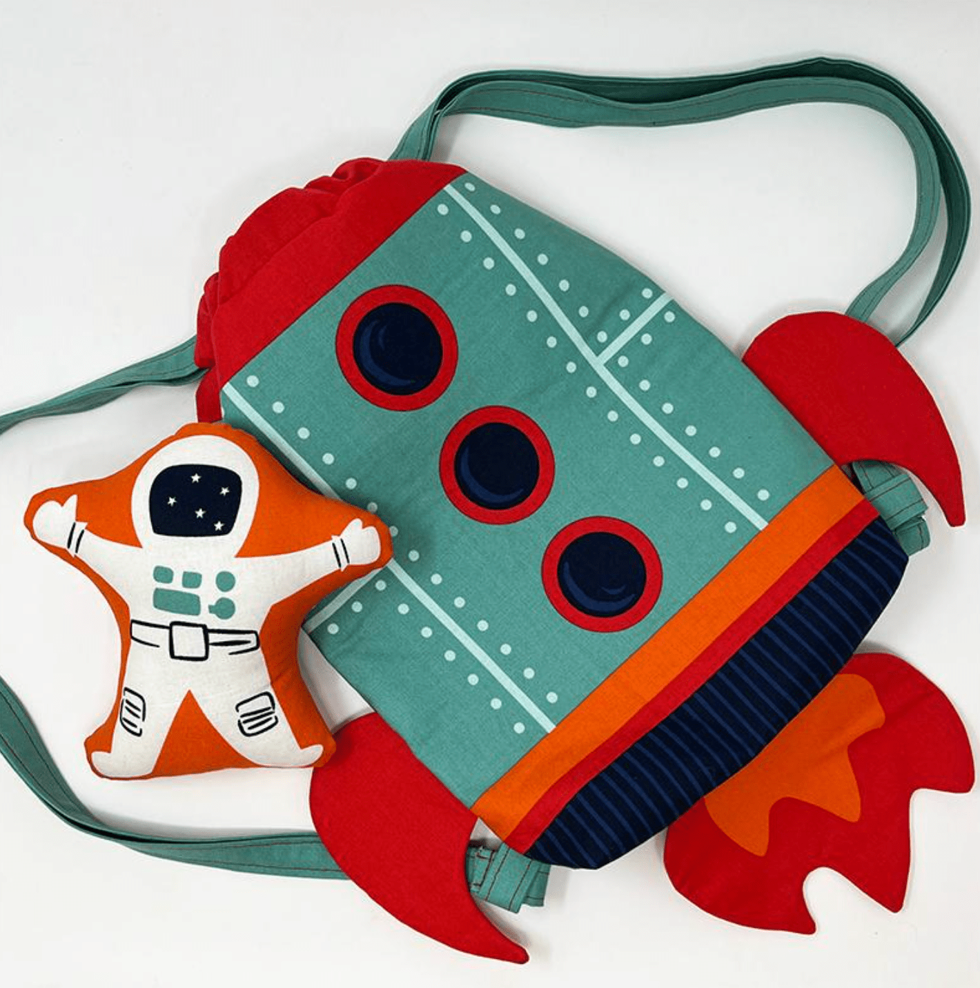 321 Blast Off: Back Pack Panel